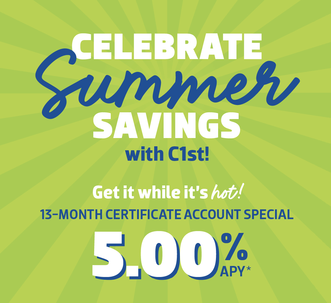 Specials - Community 1st Credit Union