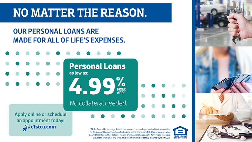 Specials - Community 1st Credit Union